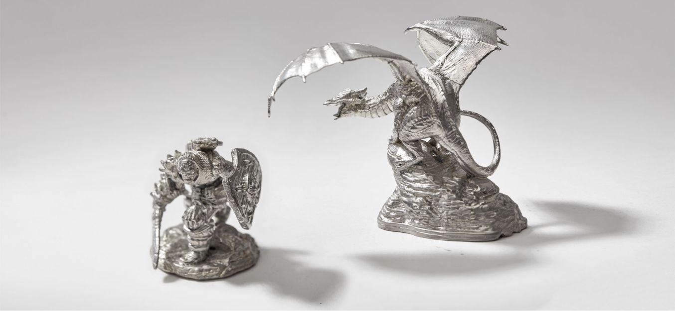 Formlabs Gives Tutorial for 3D Miniature Figures Made of Metal - 3D make