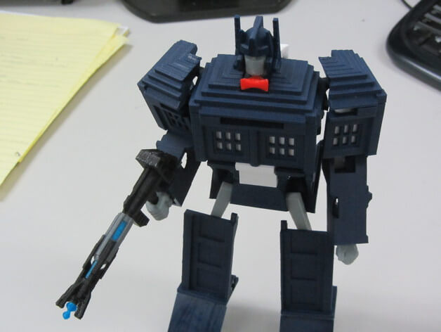 12 Transformers Items from the 3D Printer - 3D make