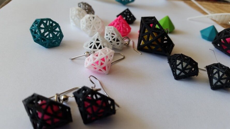 3D-Printed Diamonds - 3D make